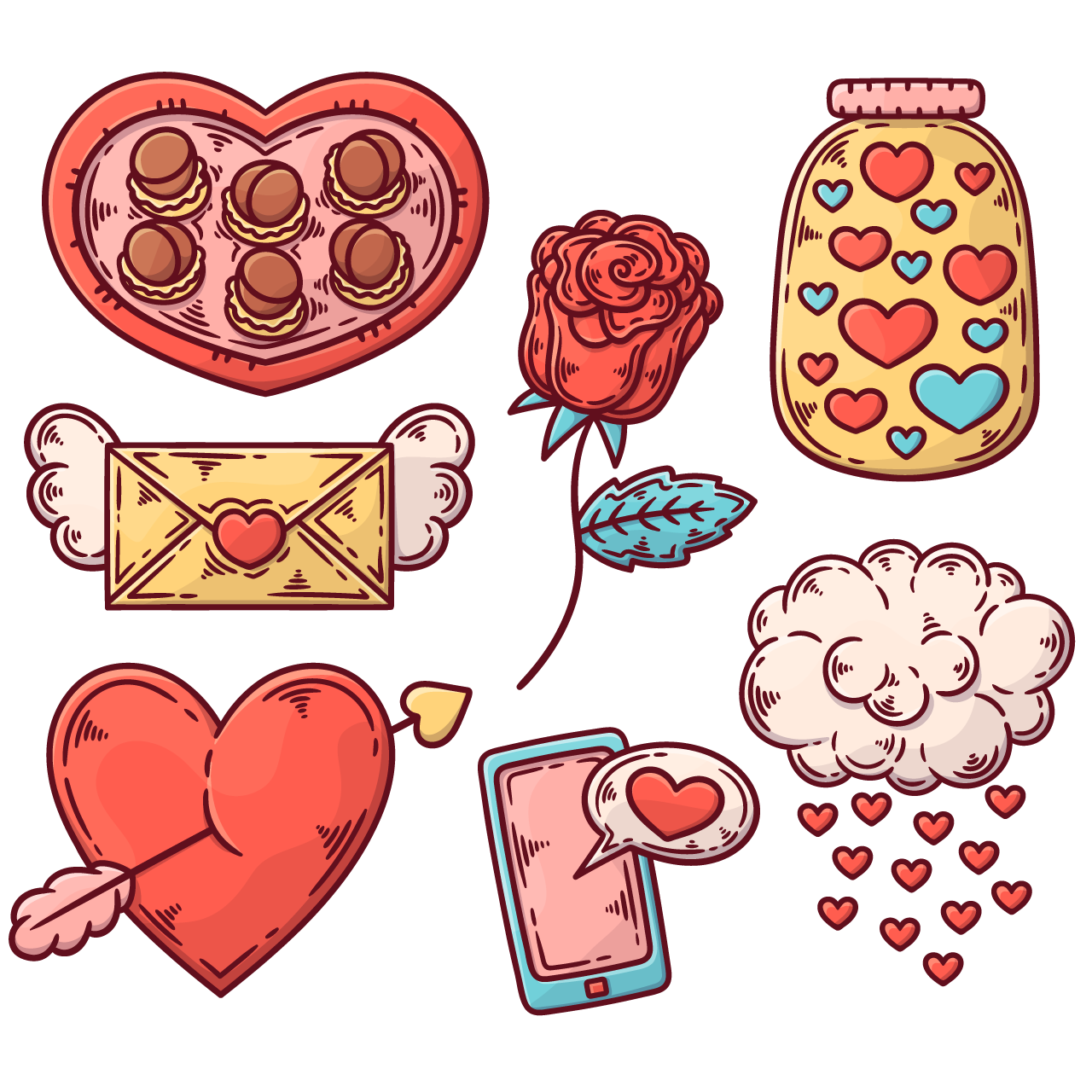 Red Heart Clipart | kmkm.com