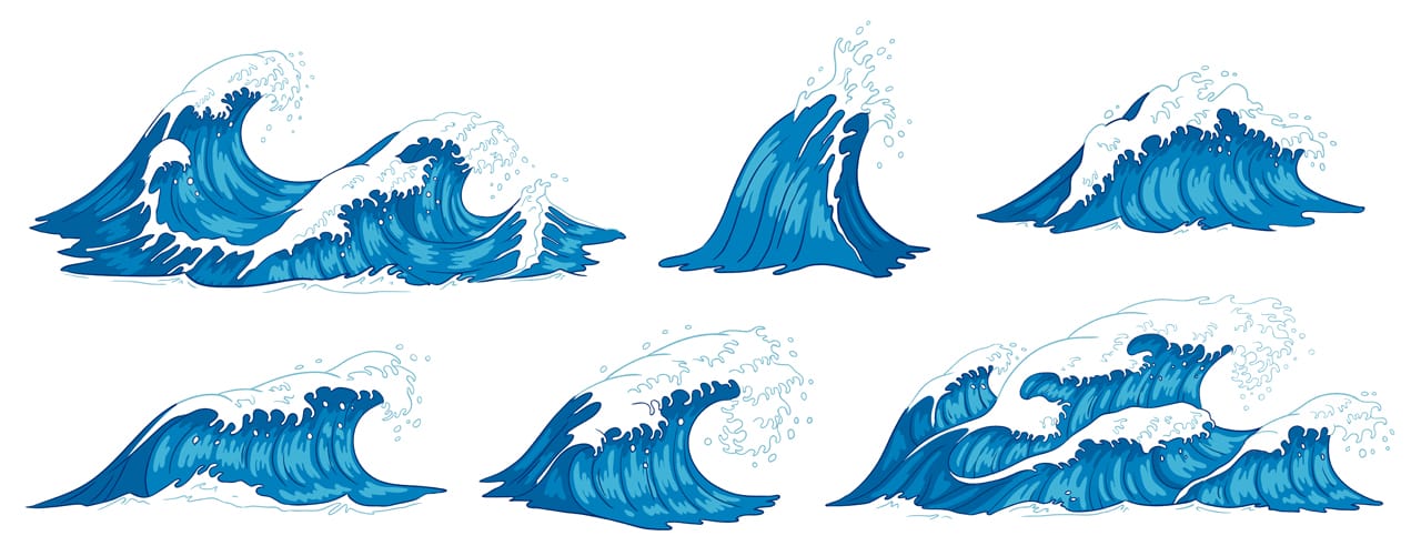 Wave Clipart | kmkm.com